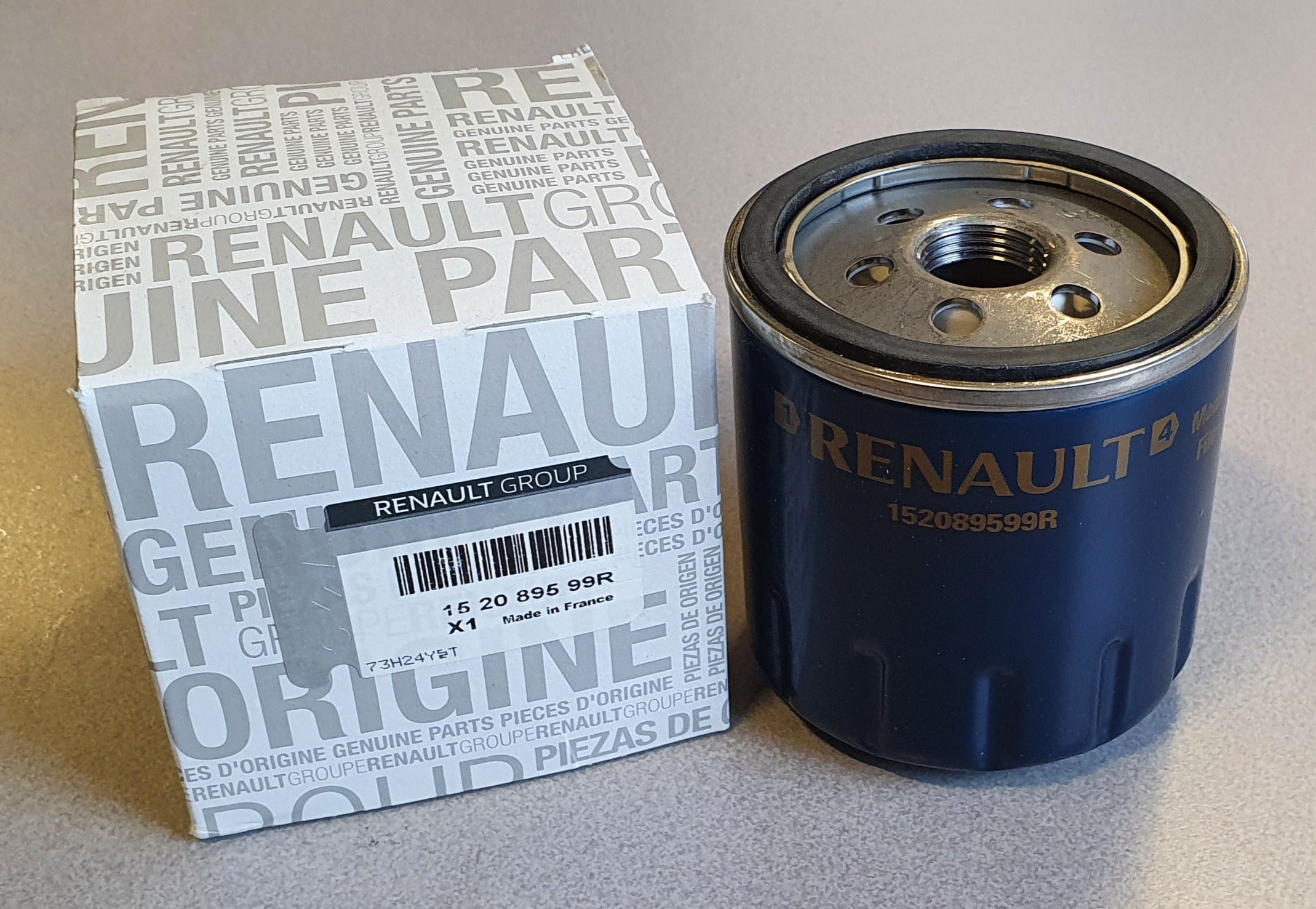 Renault - Oil Filter - 152089599R | Renault Oil Filters | Toomey Motor ...